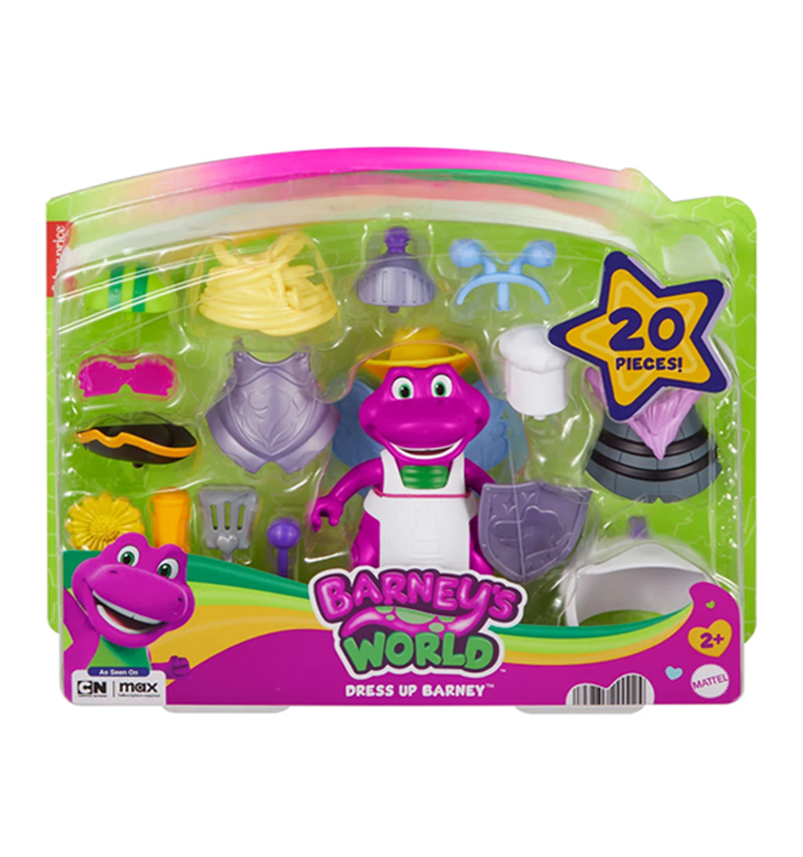 Fisher-Price Barney’s World Dress Up Barney Set – Toys Onestar
